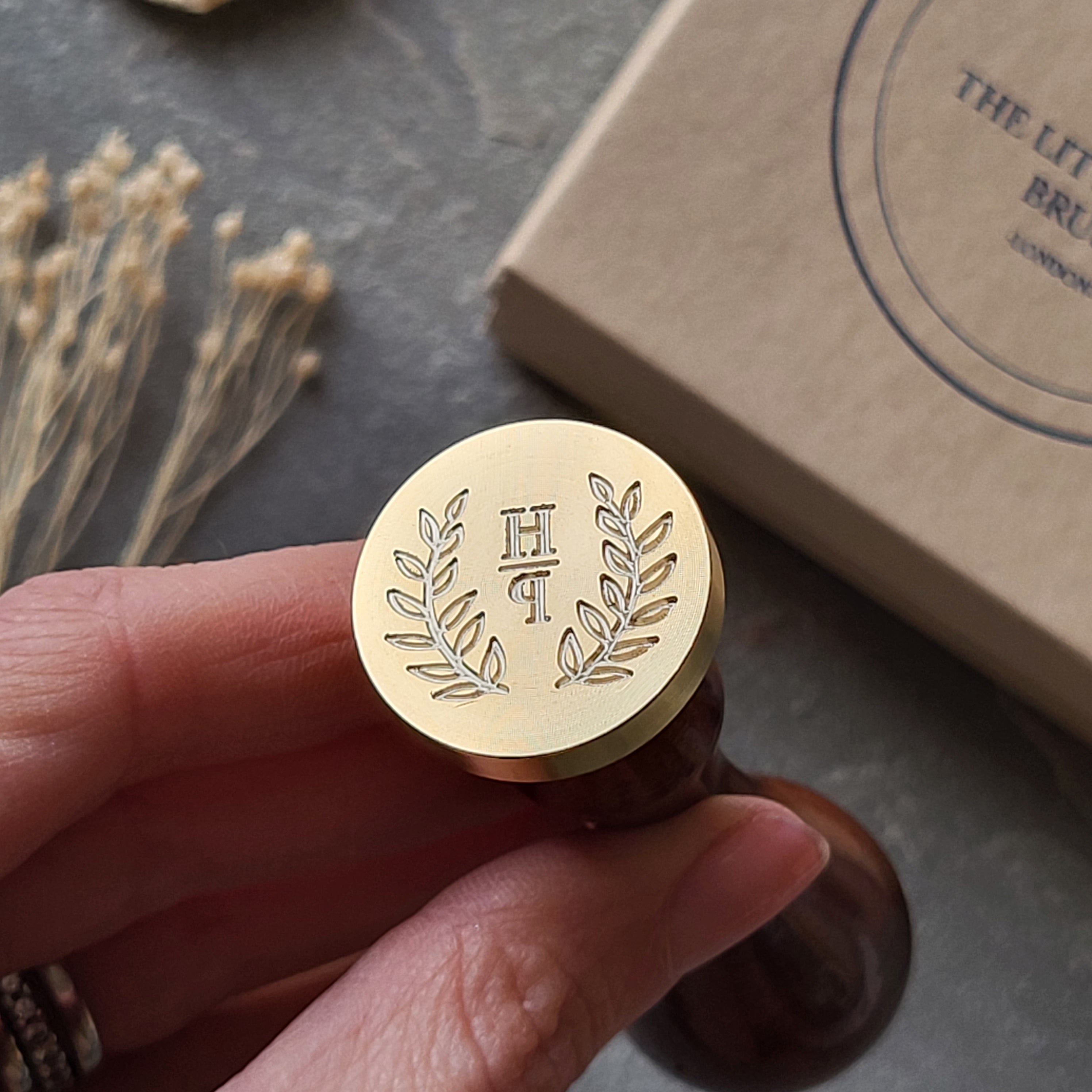 Wax Stamp Monogram | Custom Wax Stamp | Custom Stamp London | Wax Seal ...