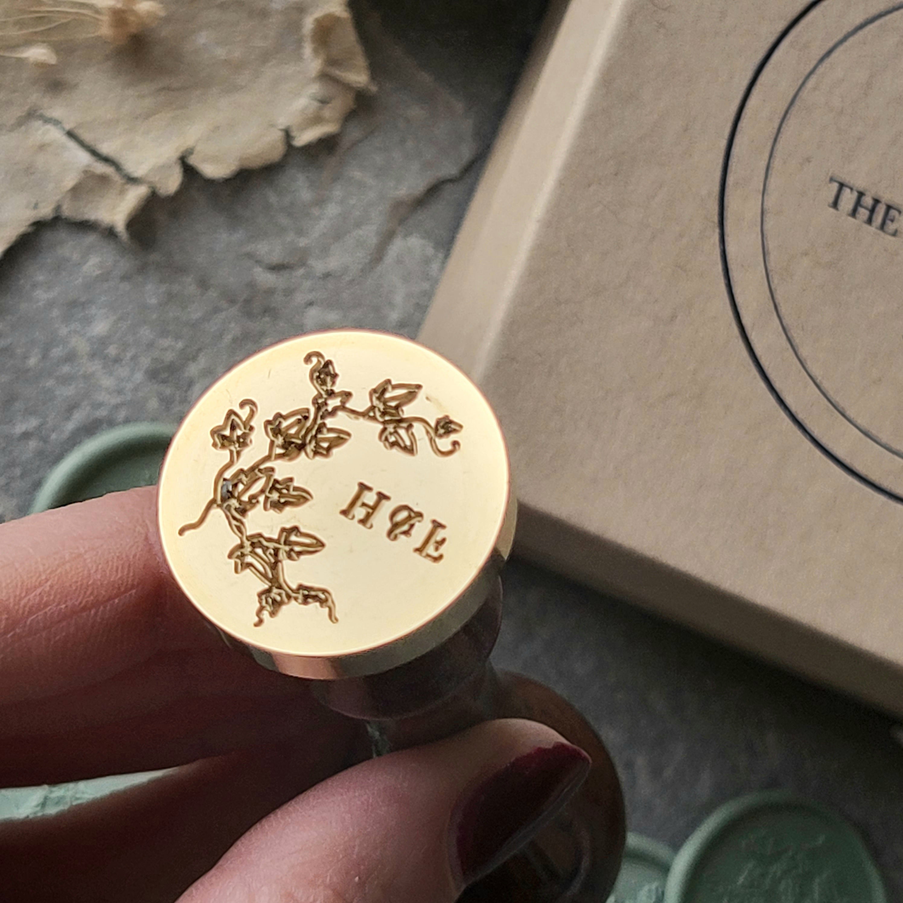 Custom Monogram Stamp | Custom Wax Stamp | Personalised Wax Stamp U.K ...