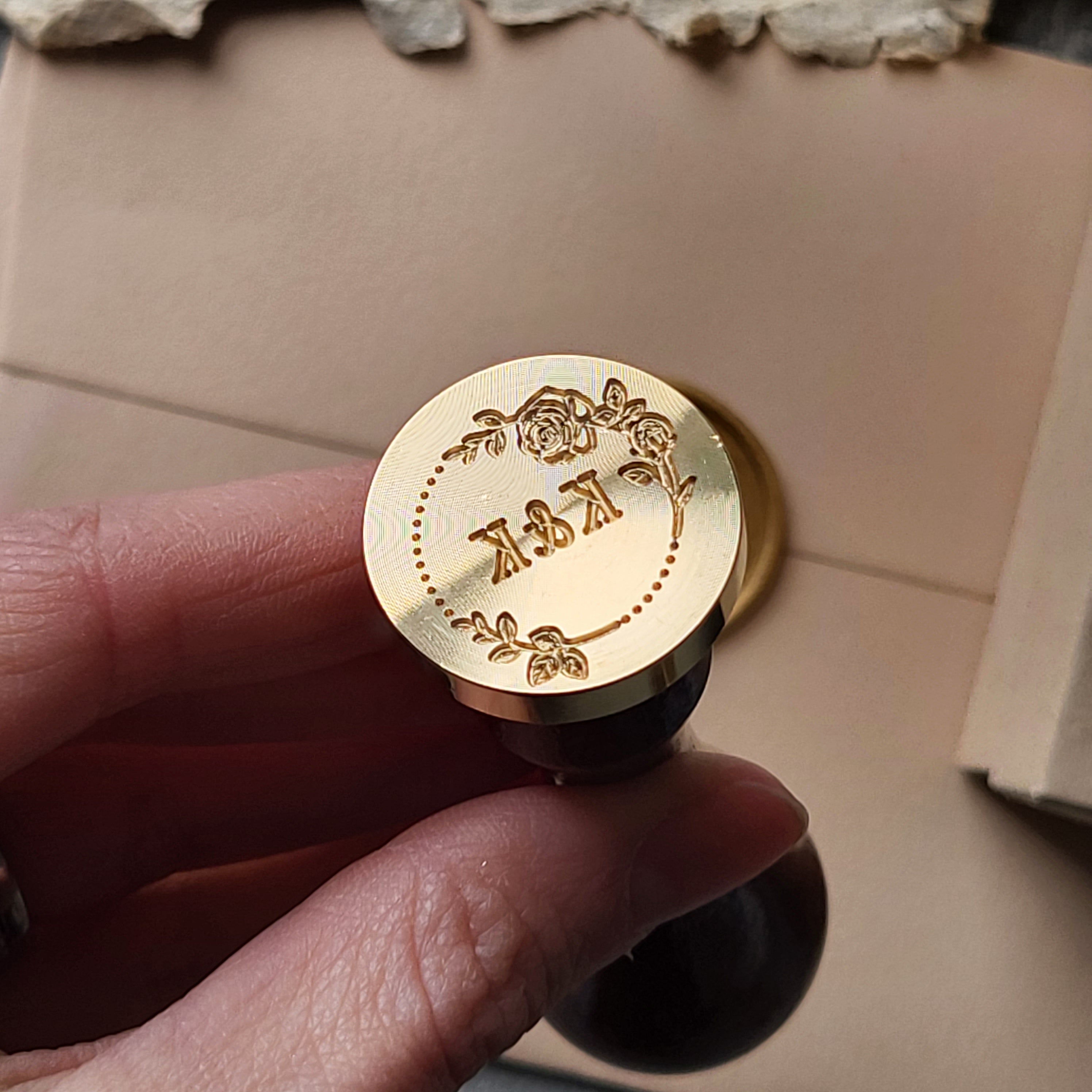 Monogram Wax STAMP | Personalised Wax Stamp | Custom Wax Stamp – THE ...